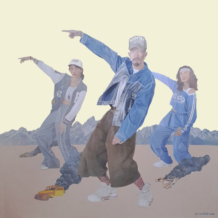 “The Dancers no. 1”, 150 x 150 cm, acrylic & oil on canvas, 2024 ...